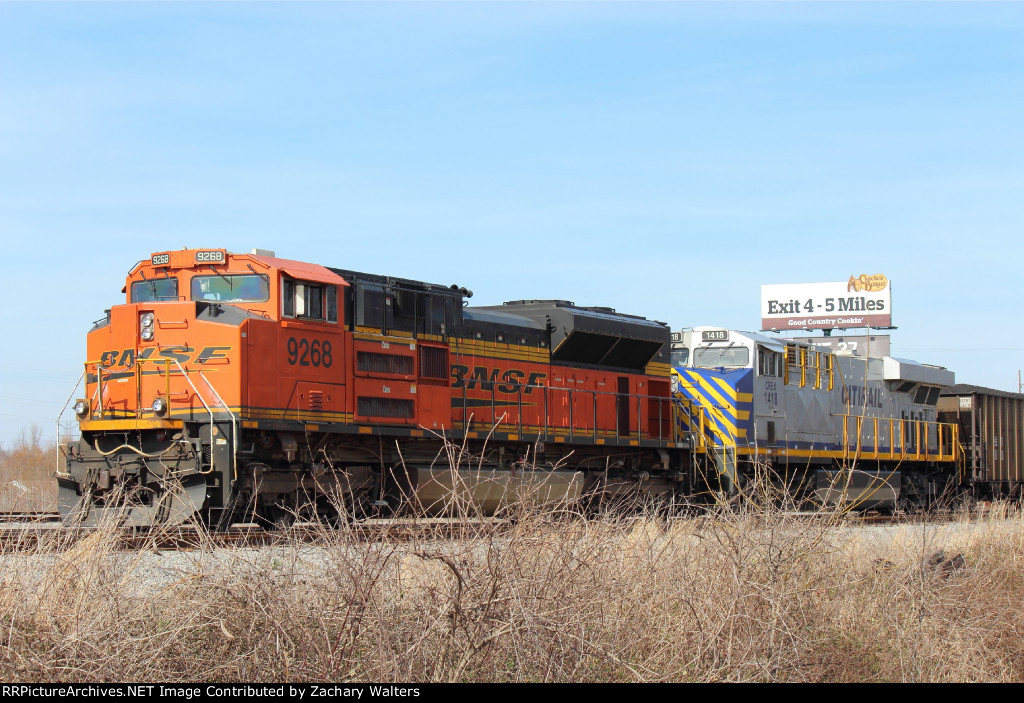 BNSF 9268 CREX 1418